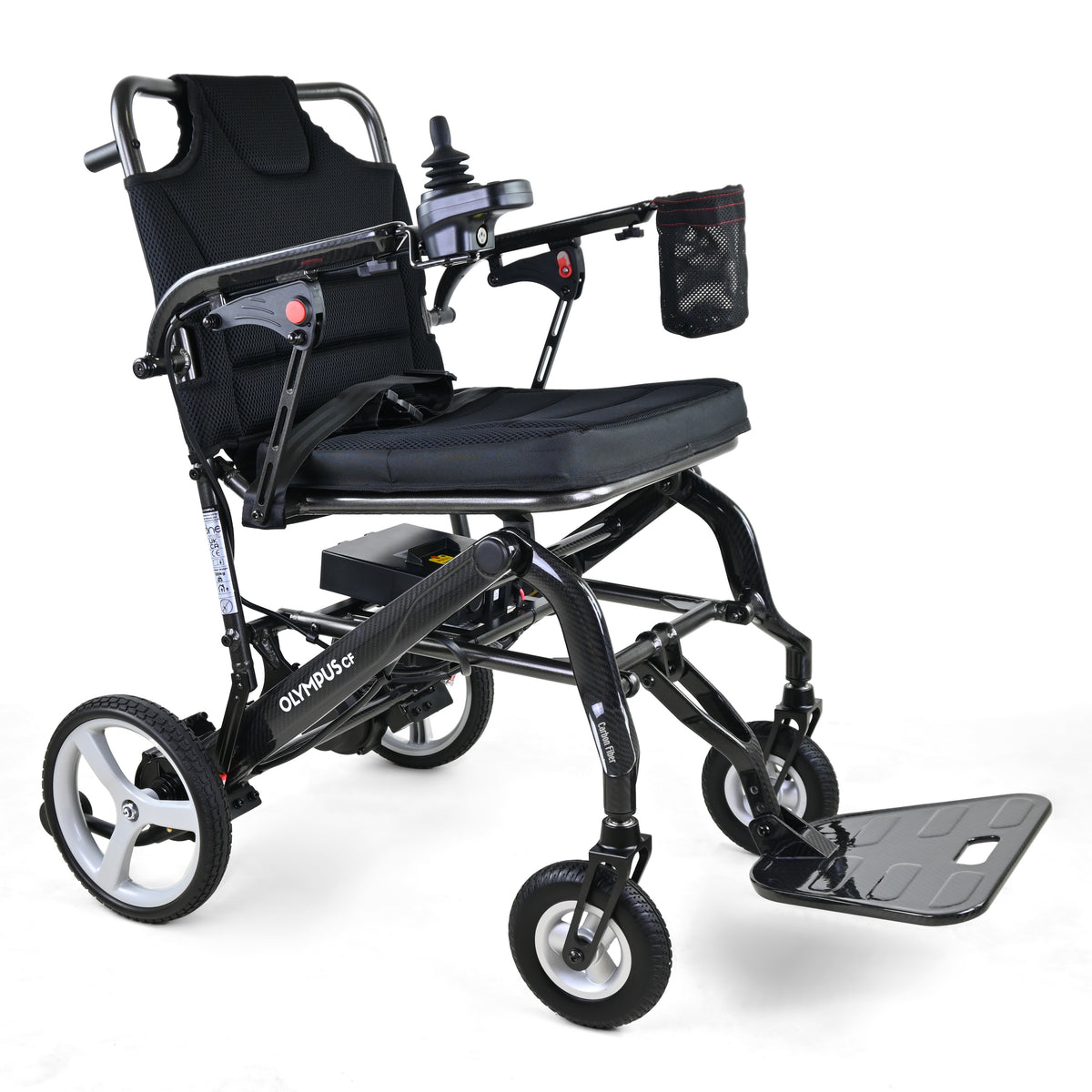 Olympus CF Electric Folding Wheelchair – Causeway Mobility